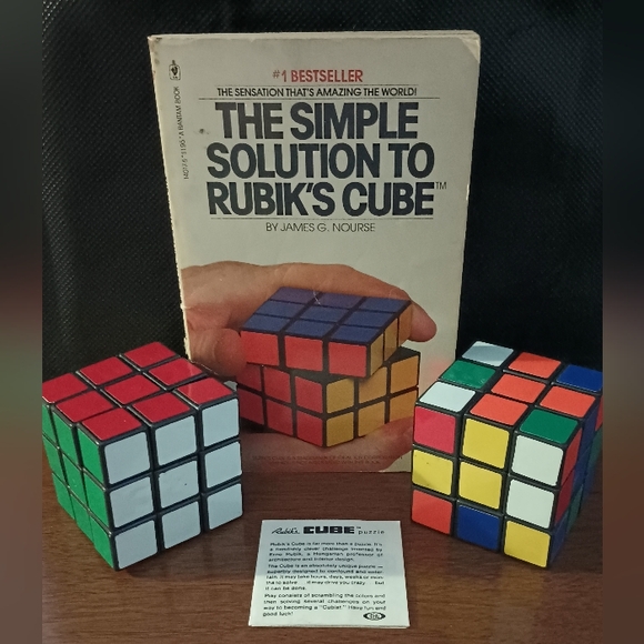 Toys | Vintage 8s Rubiks Cube Bundle | Poshmark
